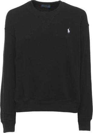 Ralph Lauren Femme, Sweatshirts et sweats &agrave; capuche, Noir, Taille: 36 FR SweaT-shirt ras du cou