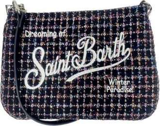 MC2 Saint Barth Femme, Sacs, Multicolore, Taille: ONE Size Parisienne Mini Tweed Shoulder Bag