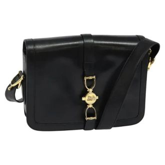 Celine Pre-owned Cuir sacs-celine - Femme - Pre-owned - Noir - Taille: ONE Size