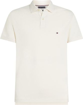 Tommy Hilfiger Piqu&eacute;-Poloshirt 1985 Regular Fit mit Stretch und Flag-Stickerei in