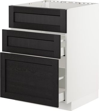 IKEA METOD Unterschr. f Spüle/3 Fronten/2Sch