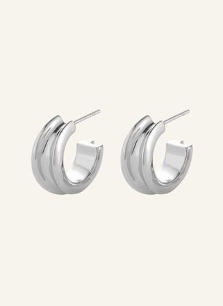 JENNY BIRD Ohrringe Mini Lennon Hoops By Glambou silber