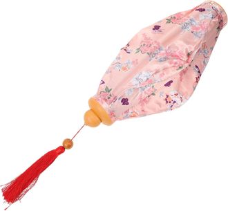 OSALADI Antike Vietnamesische Seidenlaterne Rosa Schmetterlingsbl&uuml;te Wasserdichte Dekorative H&auml;ngelaterne Innen Au&szlig;en Leichte Langlebige Asiatische Laternen d