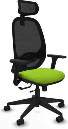 Piqueras y Crespo Cilanco &Uuml;berwachungsstuhl mit 3D-Armlehnen, h&ouml;henverstellbarer Lendenwirbelst&uuml;tze und h&ouml;henverstellbarem Kopfteil und Neigungsverstellung. Ausgestatte