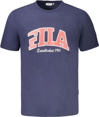 Fila Grafik-T-Shirt 1911 Fusion Stil - - Tops - Herren - Blau - S