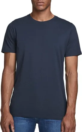 Jack & Jones Male T-Shirt Einfarbig T-Shirt