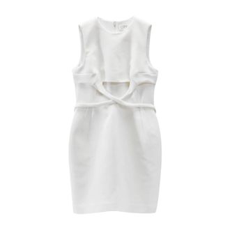 Genny Abito Tubino - - Dresses - Damen - Wei&szlig; - S