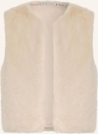 Garcia Garcia Kunstpelz-Weste beige