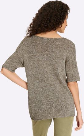 Heine Strickpullover Pullover Kurzarm