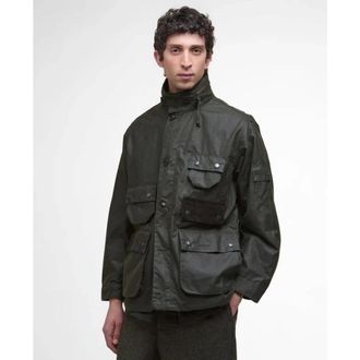 Barbour Homme, Sport, Vert, Taille: M Veste huil&eacute;e Editor