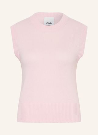 Allude Allude Cashmere-Pullunder rosa