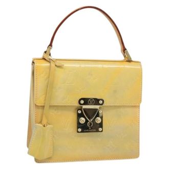 Louis Vuitton Pre-owned Vintage Lackleder Handtasche - - Pre-owned - Damen - Gelb - ONE SIZE