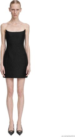 Balenciaga Bustier Mini Dress