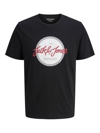 Jack & Jones Jjurban Tee SS Crew Neck, Noir, L