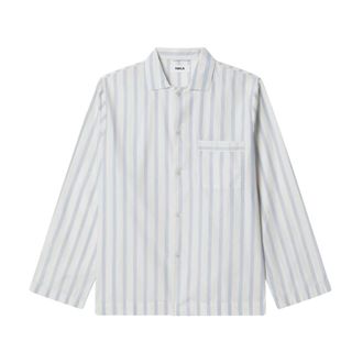 Tekla Popeline-Hemd mit langen &Auml;rmeln - - Nightwear & Lounge - Herren - Mehrfarbig - XS