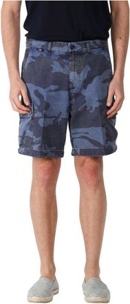Mason's Homme, Shorts, Bleu, Taille: XS Chile M74 Cargo Bermuda