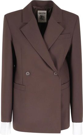Semicouture Femme, Vestes, Brun, Taille: 38 FR Dulcinea Blazer