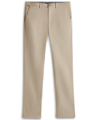Tommy Hilfiger Softe Twill-Chino Denton mit Stretch-Anteil, Straight Fit in
