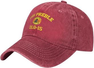 Generic Baseball Casquette USS Preble Dlg 15 Classique Casquettes De Golf Unisexe Chapeau pour Festivals Homme Les Saisons