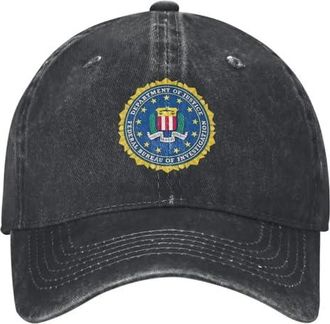 Generic Casquette dHomme, SWAT Casquette de Baseball lav&eacute;e du FBI Chapeau de Routier d&eacute;contract&eacute; am&eacute;ricain Chapeau d&eacute;t&eacute; pour Hommes Femmes &Eacute;cran Solaire de Pl