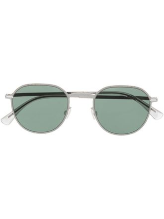 Mykita lunettes de soleil &agrave; monture ronde - Argent