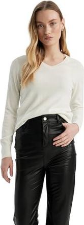 DeFacto F7088az Blouse, Ecru, L Femme