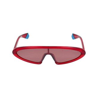 Polaroid unisex, Accessoires, Rouge, Taille: ONE Size Lunettes de Soleil Rouges &Eacute;l&eacute;gantes