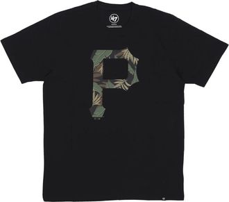 47 Brand Homme, Tops, Noir, Taille: S Imprint Echo Tee