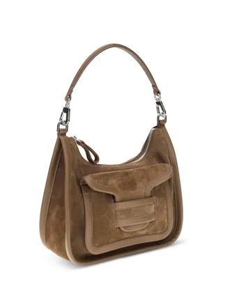 Pierre Hardy Womens Alpha Day Miss Leather Shoulder Bag Light Brown-Camel Calf Bos Taurus