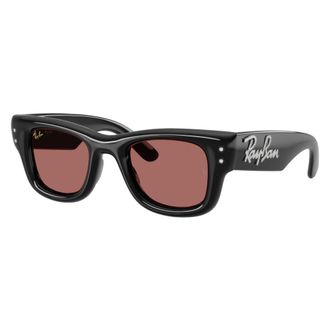 Ray-Ban unisex, Accessoires, Noir, Taille: 47 MM Wayfarer Puffer