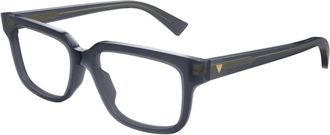 Bottega Veneta Homme, Accessoires, Gris, Taille: 54 MM Lunettes de vue rectangulaires