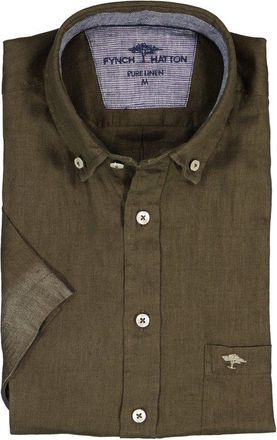 Fynch-Hatton Fynch-Hatton Herren Hemden gr&uuml;n
