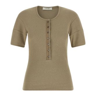 Christophe Lemaire Fitted Henley - - Knitwear - Damen - Beige - L