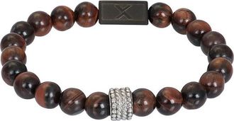 iXXXi Men Perlenarmband Lee mattes Silber | M