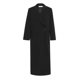 Inwear Schwarzer Langer Blazer - - Coats - Damen - Schwarzk - M