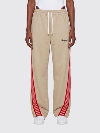 Barrow Pantalon de jogging ray&eacute; en coton &agrave; jambe large et taille moyenne