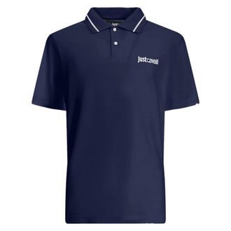 Just Cavalli Polo Shirts - - Tops - Herren - Blau - XL