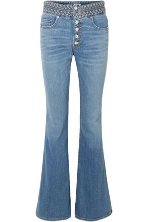 Veronica Beard Beverly Light Blue Flared Jeans Size 24/61