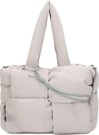 Fritzi Aus Preußen Fritzi aus Preußen sac shopper sac à épaule Brigitte X Fritzi Weave Limited Puffed Sky Shopper Stone gris clair