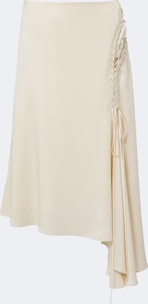 Alexander McQueen Jupe midi asym&eacute;trique