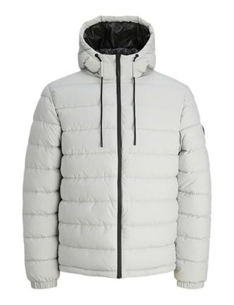 Jack & Jones Jcopoint PU Puffer Jacket BF Veste, Bleu Vapeur, S Hommes