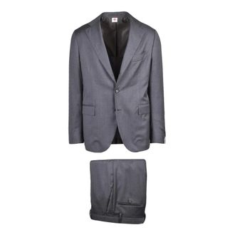 LUIGI BORRELLI NAPOLI Homme, Costumes, Gris, Taille: 3XL Giacca Stondata Suit