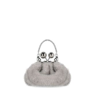 Weekend by Max Mara POCHETTE PASTICCINO MINI TUBO GRIS MAX MARA WEEKEND
