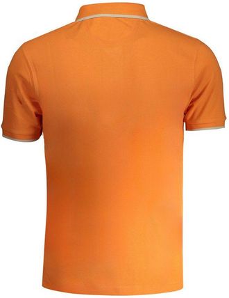 La Martina Poloshirt Herren Kurzarm-Poloshirt Orange Regular Fit mit