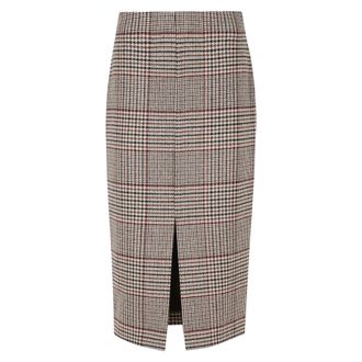 Federica Tosi Midi-Rock im walisischen Stil - - Skirts - Damen - Braun - S