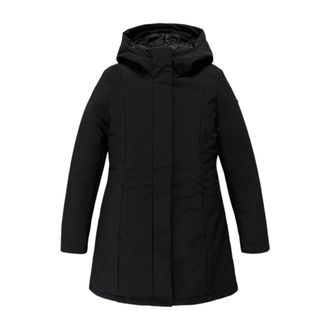 RefrigiWear Schwarze Pelzjacke - - Coats - Damen - Schwarzk - 2XL
