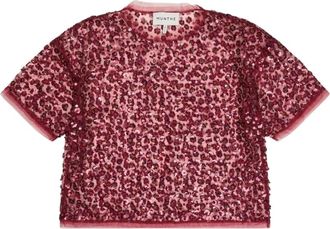 Munthe Blouses - Femme - Blouses et Chemises - Rouge - Taille: 40 FR
