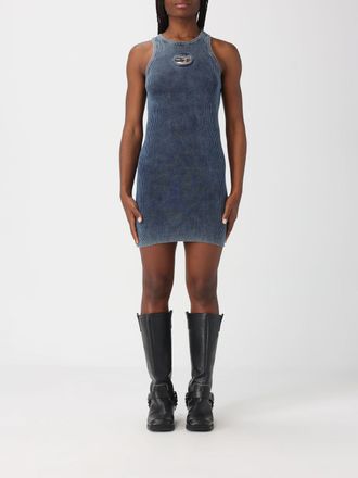 Diesel Robe DIESEL Femme couleur Bleu