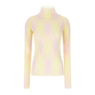 Burberry Rollkragenpullover - - Knitwear - Damen - Mehrfarbig - M