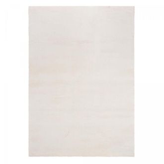 Un amour de tapis Unamourdetapis - Tapis salon LYN10 lavable cr&egrave;me 200x280, tapis doux et soyeux &agrave; laspect : Shaggy